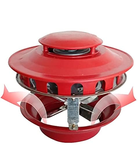 SSCYHT Chimney Cowl Cap, Chimney Ventilation Fans Fireplace Smoke ...