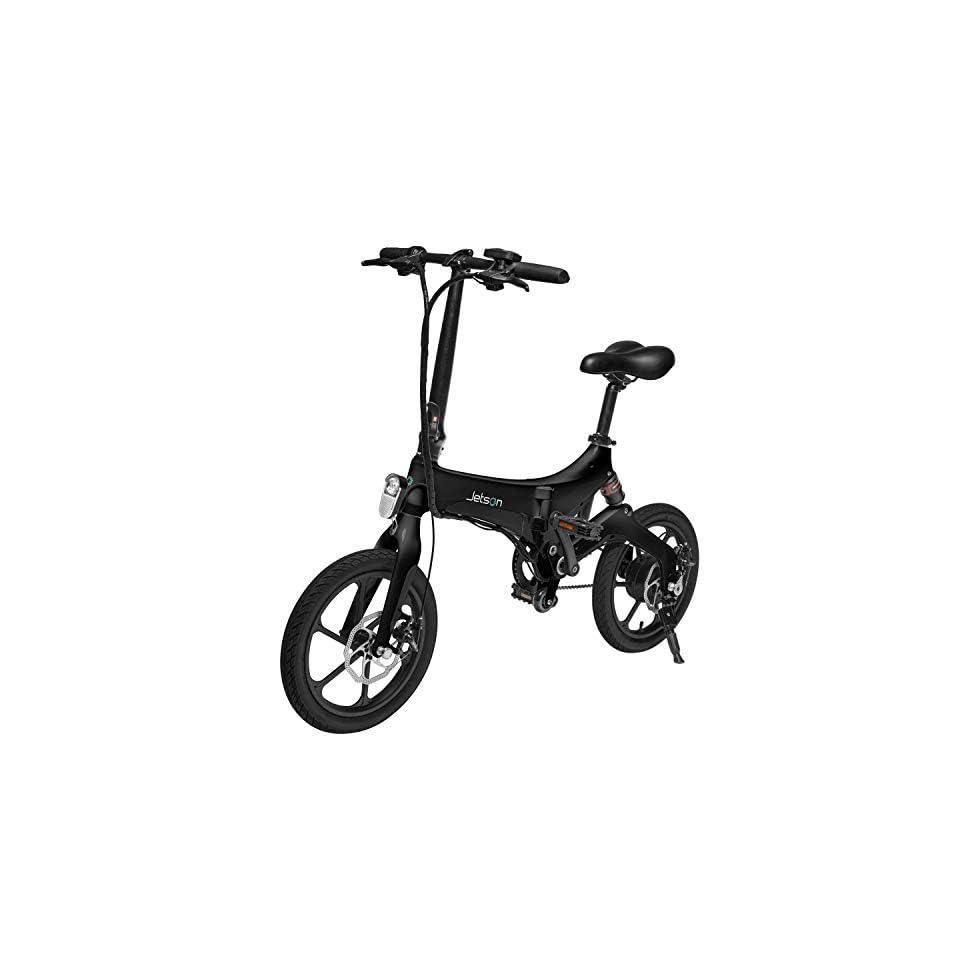 Jetson Metro Electric Folding Bike with Twist Throttle, Pedal Assist ...