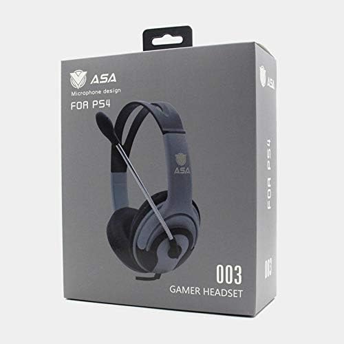 ASA - 003 Wired Over-Ear Gaming Headset With Microphone silver price in ...