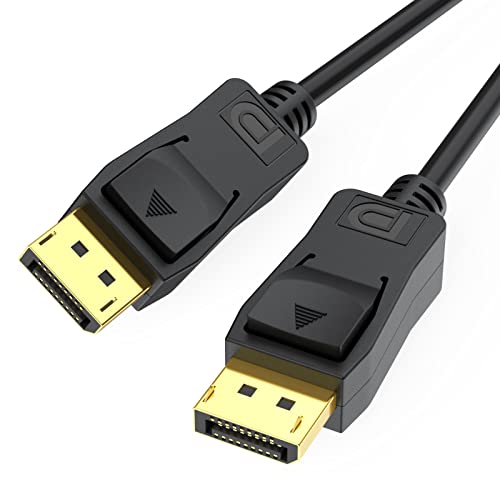 UVOOI DisplayPort Cable 6FT, DP to DP 3' 4K [4K@60Hz, 2K@165Hz, 2K ...