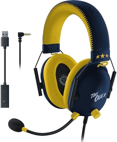 Razer RZ04-03230300-R3M1 Black Shark V2 Wired Gaming Headset USB Sound ...