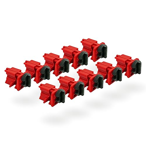 TRADESAFE Circuit Breaker Lockout Device - 10 Pack, Universal Breaker ...