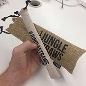 Jungle Straws® Reusable Bamboo Straws | Eco Friendly Natural Drinking ...