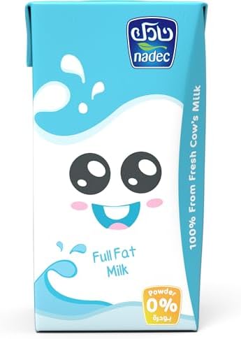 Nadec Full Fat UHT Milk 125 ml price in Saudi Arabia | Amazon Saudi ...