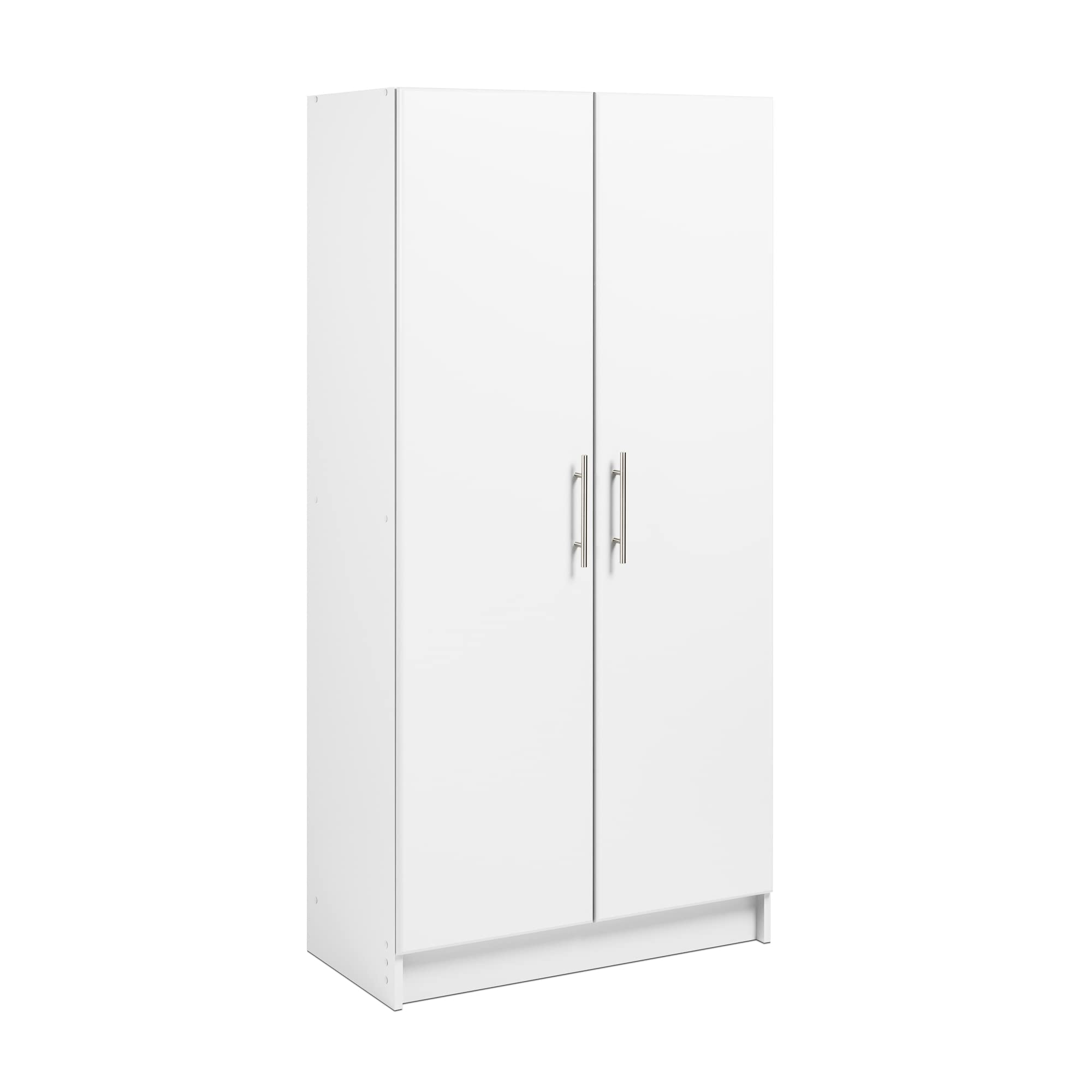 Prepac Elite Tall Garage Storage Cabinet & Pantry Storage Cupboard, 2 ...