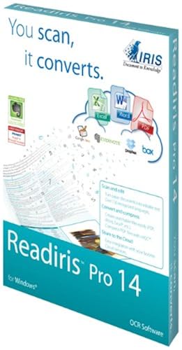 IRIS Readiris Pro 14 OCR Software for PC in Oman | Whizz Word Processing