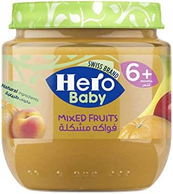 Hero Baby Mixed Fruits Jar, 125G price in UAE | Amazon UAE | kanbkam