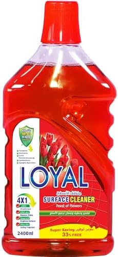 Loyal Surface Cleaner Liquid, Feast of flowers, Red, 2400ml price in ...
