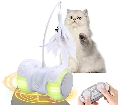 Pakoo Interactive Robotic Cat Toys, Remote Control Cat Toys for Indoor ...