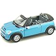 Amazon.com: Kinsmart Mini Cooper S Convertible 1/28 Blue : Toys & Games
