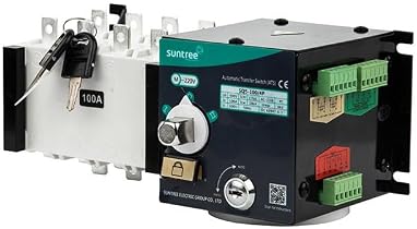 SUNTREE ATS Automatic Transfer Switch 100A 3-phase Mechanical Switch ...