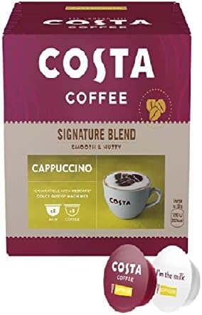 سعر Capsule cafea Costa Signature Blend Cappuccino, compatibile Dolce ...