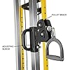HulkFit Cable Crossover Attachment Multi-Function Adjustable Power Cage ...