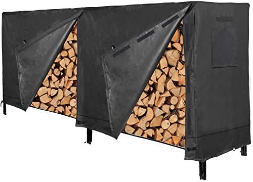 RedSwing 8ft Firewood Rack Cover, Outdoor Waterproof Log Rack Cover ...