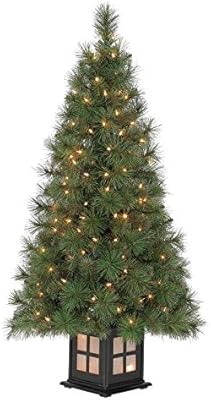 Amazon.com: Perfect Holiday Christmas Tree, 6-Feet, Flocked Snow: Home ...