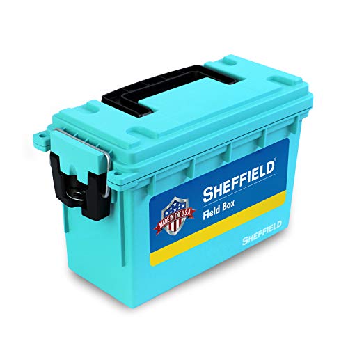 Sheffield 12633 Field Box, Pistol, Rifle, or Shotgun Ammo Storage Box ...
