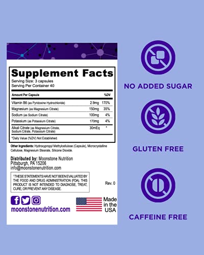 Moonstone Nutrition Kidney Health Capsules - Daily Kidney Supplement ...