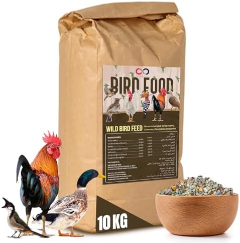 Brandsfinity 10kg Premium Bird Food for Wild Birds - Wild Dove, Wild ...