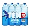 TEN Alkaline Spring Water, pH 10, High in Electrolytes,1 Liter/33.8 Fl ...
