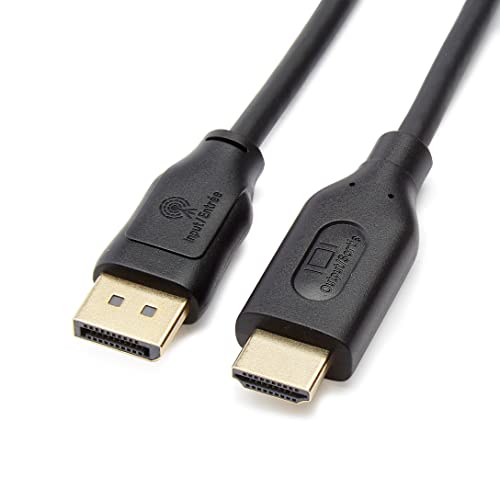 Amazon Basics DisplayPort to HDMI Display Cable, Uni-Directional, 4k ...