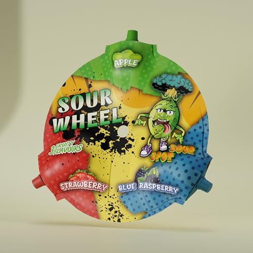 Sour Spot Sour Wheel Candy price in Saudi Arabia | Amazon Saudi Arabia ...