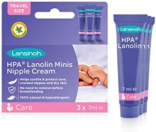 Lansinoh HPA Lanolin Cream for sore & cracked skin, 100% natural single ...