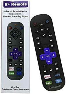 R+ Upgrade Replacement Universal Remote for Roku Streaming Media ...