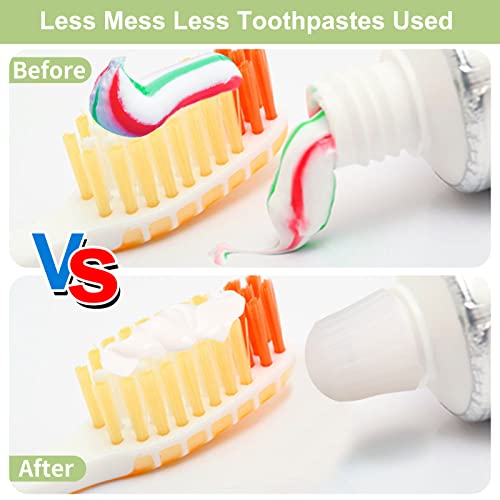 Toothpaste caps Dispenser-Sgokuno Self Closing Toothpaste Saver ...