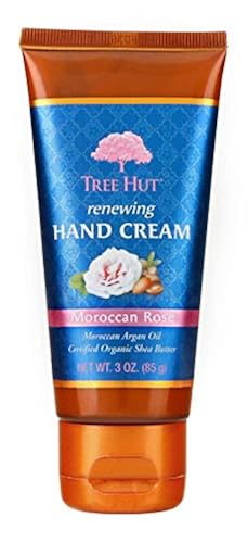 Tree Hut Renewing Hand Cream Moroccan Rose, 3oz, Ultra Hydrating Hand ...