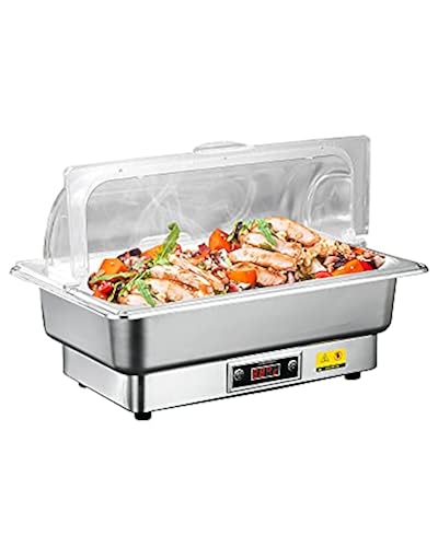PYY Electric Chafing Dish Full Size Stainless Steel Chafer,Temperature ...