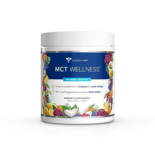 Gundry MD MCT Wellness Powder to Support Energy, Ketone Production and ...