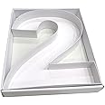 Amazon.com: SHENGHE 12" Fillable Cardboard Number 2 Charcuterie Gift ...