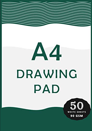 A4 Drawing Pad 50 Sheets 100 Pages 210mm X 297mm | Desertcart INDIA