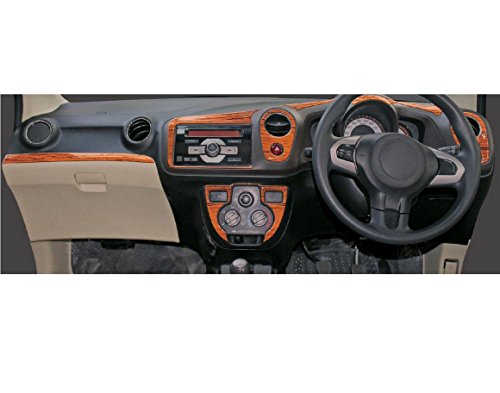 Autographix Honda Brio Vmt/SMT Basic Dashboard Trims - Rosewood Color ...