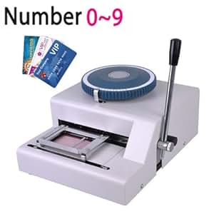 Amazon.com : Manual PVC Credit Card Printing Indenting Machine : Office ...