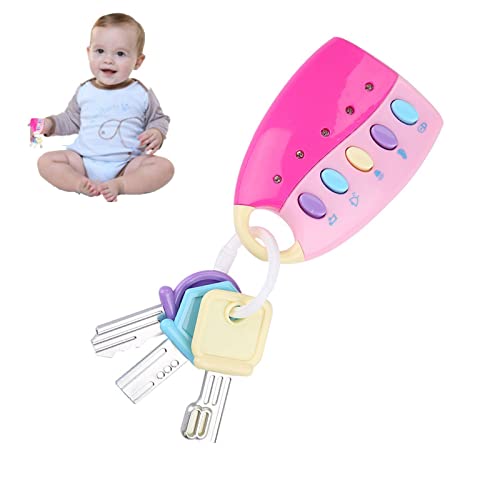 Pssopp Musical Car Key Toy Colorful Baby Smart Remote Key Toys Sound ...