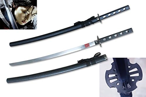MAKOTO 40" Full Tang Snake-Eyes Samurai Katana Ninja Sword Replica in ...