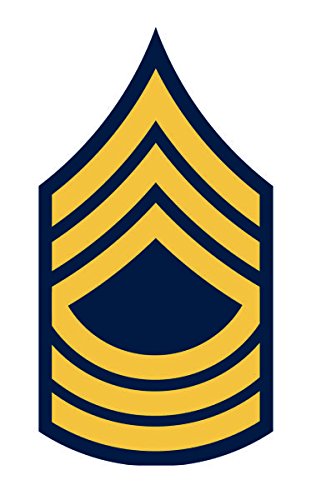JS Artworks United States Army Master Sergeant Msg E-8 Rank Insignia ...