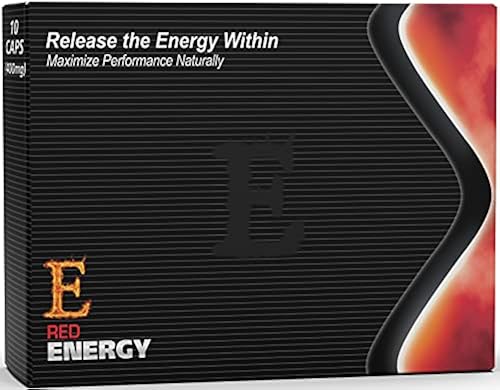 Red Energy, Natural Endurance, Strength and Energy Supplement (30 Caps ...