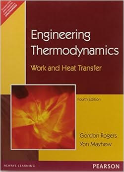 Buy Engineering Thermodynamics: Work and Heat Transfer, 4e Book Online ...