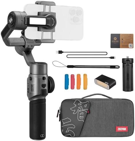 Zhiyun Smooth 5S Gimbal 3-Axis Handheld Smartphone Stabilizer price in Egypt | Amazon Egypt ...