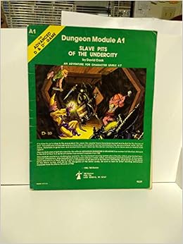 Slave Pits of the Undercity (Advanced Dungeons & Dragons module A1 ...