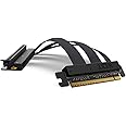 Amazon.com: NZXT PCIe 4.0x16 Riser Cable - AB-RC200-B1 - Flexible and ...