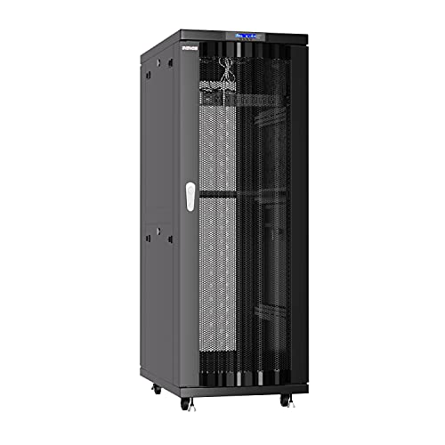 Sysracks - 32U - Server Rack - Locking Cabinet - Network Rack - Av Cabinet - Rack Mount - Free ...