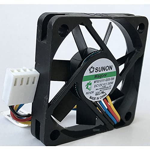 SUNON MF50101V1-Q030-S99 5010 12V 1.50W 4-Wire 4pin PWM Cooling Fan on ...