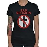Amazon.com: Bad Religion - Official Merchandise - Crossbuster Logo T ...