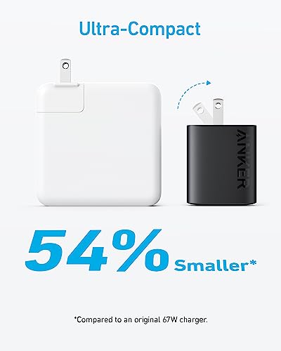 67W USB C Wall Charger, Anker 315 Charger, PIQ 3.0 Compact and Foldable ...