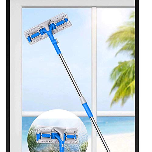 VRUNDA™ Magnetic Window Cleaner Window Cleaner Wiper Mop for Floor ...