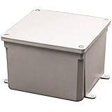 New Carlon E989r 12x12x6 PVC Electrical Junction Box & Cover 1113406 ...