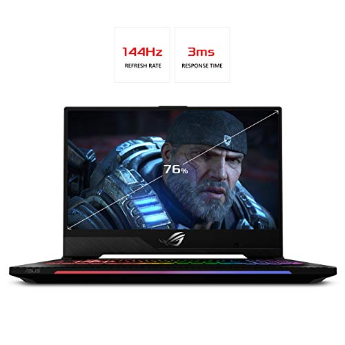 Asus ROG Strix SCAR II Gaming Laptop, 15.6” 144Hz IPS Type Full HD, NVIDIA GeForce RTX 2070 ...